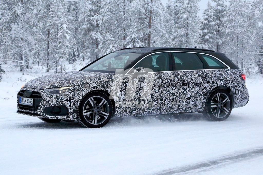 El nuevo Audi A4 Avant 2020 ya se enfrenta a la nieve