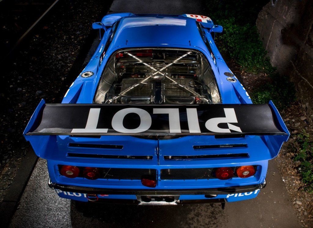 El célebre Ferrari F40 LM ‘Pilot’ promete batir todos los récords del ...