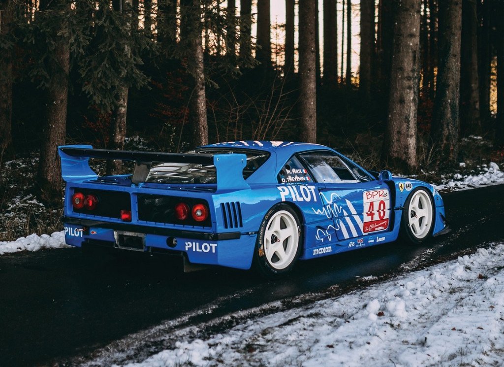 El célebre Ferrari F40 LM ‘Pilot’ promete batir todos los récords del ...