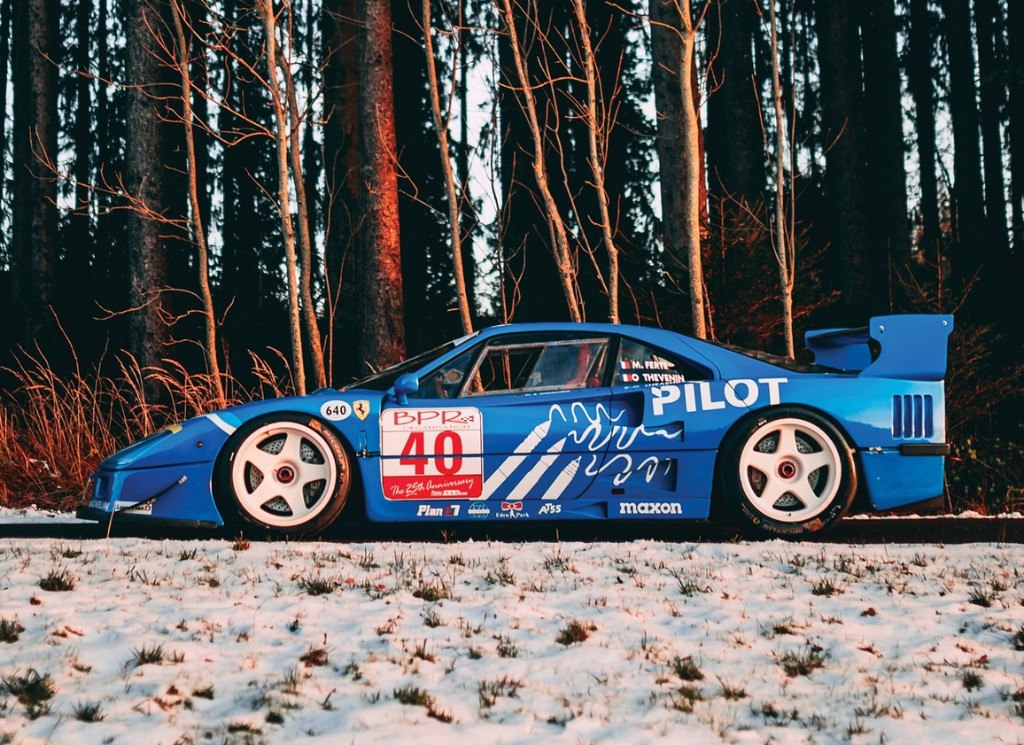 El célebre Ferrari F40 LM ‘Pilot’ promete batir todos los récords del ...