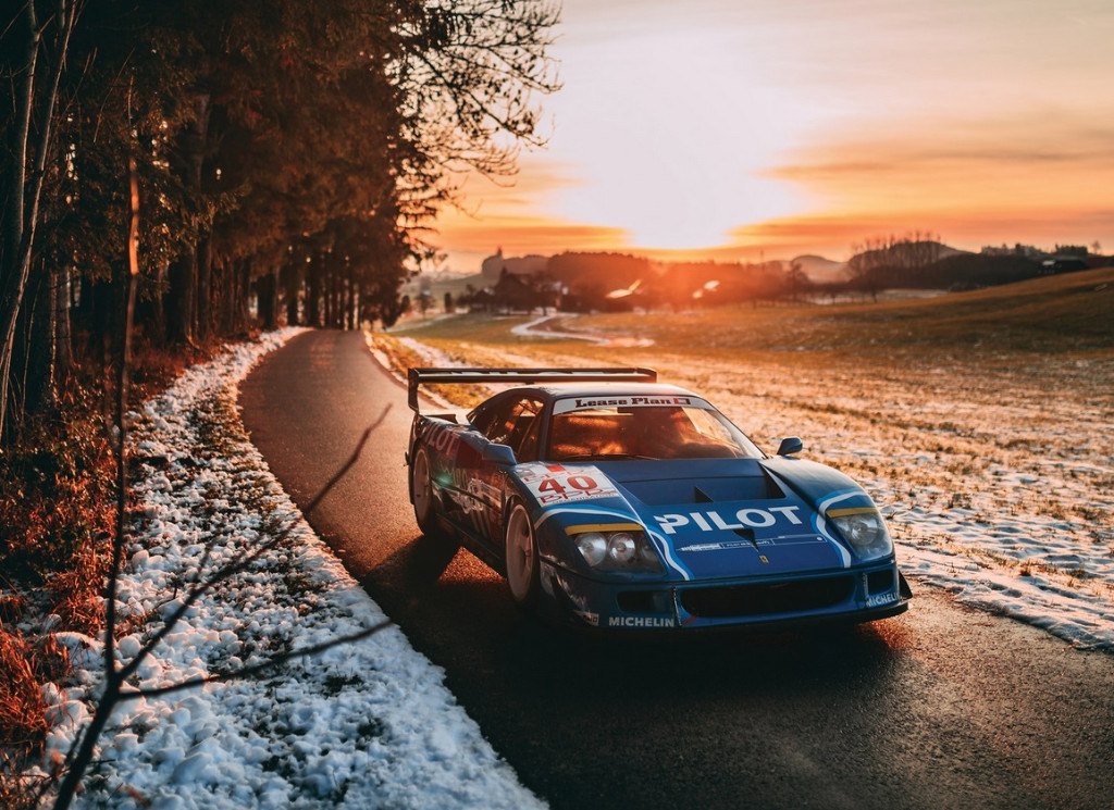 El célebre Ferrari F40 LM ‘Pilot’ promete batir todos los récords del ...