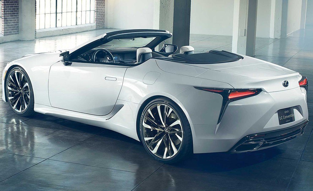 Lexus LC Cabrio Concept, jugando con la idea de una variante descapotable