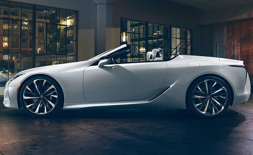 Lexus LC Cabrio Concept, jugando con la idea de una variante descapotable
