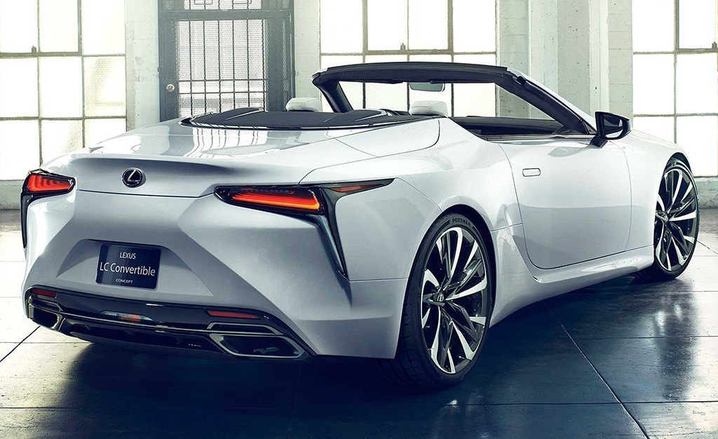 Lexus LC Cabrio Concept, jugando con la idea de una variante descapotable