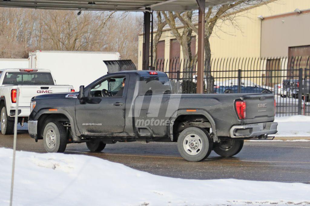 El nuevo GMC Sierra HD Regular Cab cazado por primera vez
