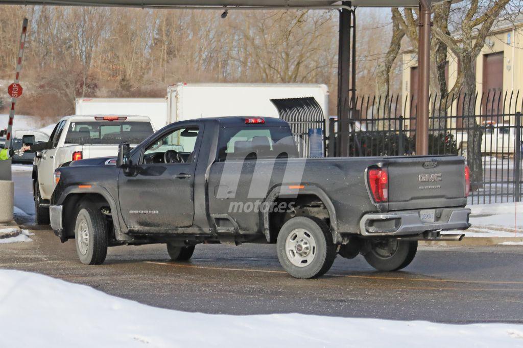 El nuevo GMC Sierra HD Regular Cab cazado por primera vez