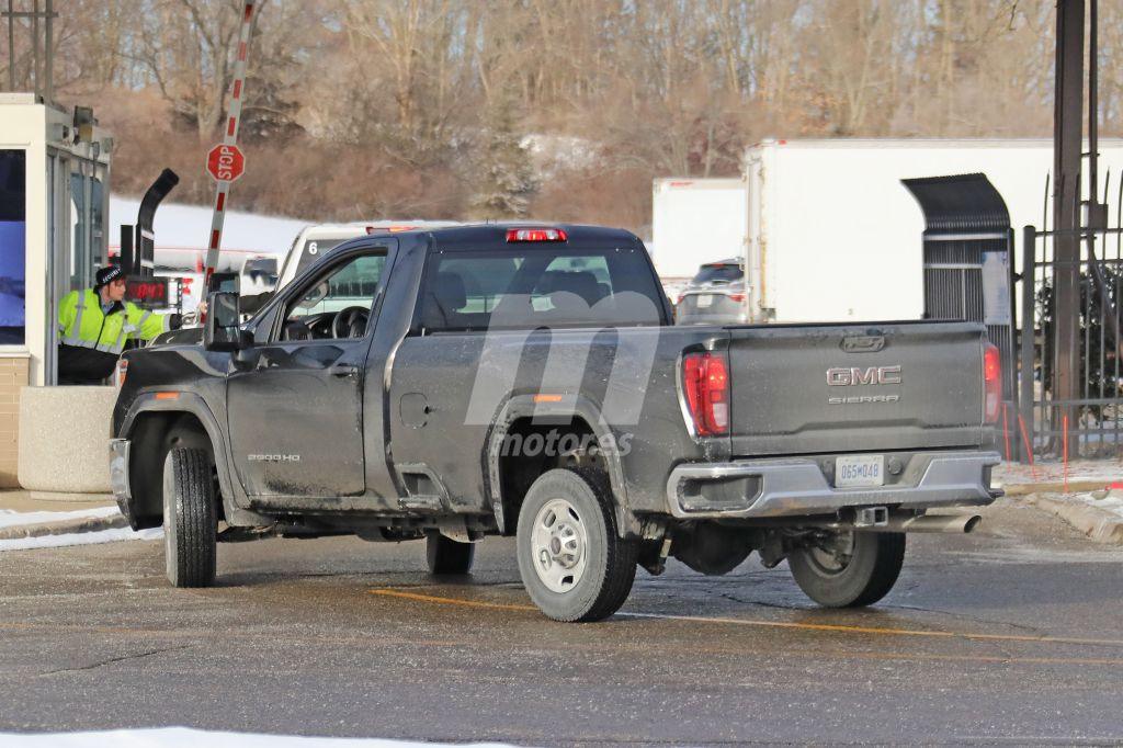 El nuevo GMC Sierra HD Regular Cab cazado por primera vez