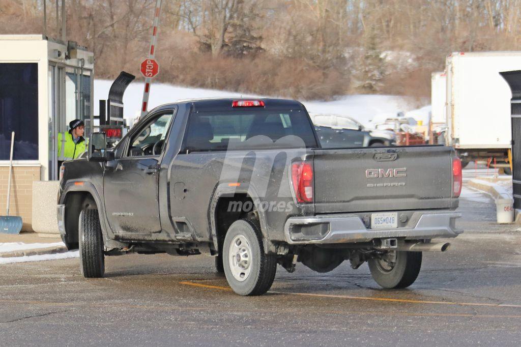 El nuevo GMC Sierra HD Regular Cab cazado por primera vez