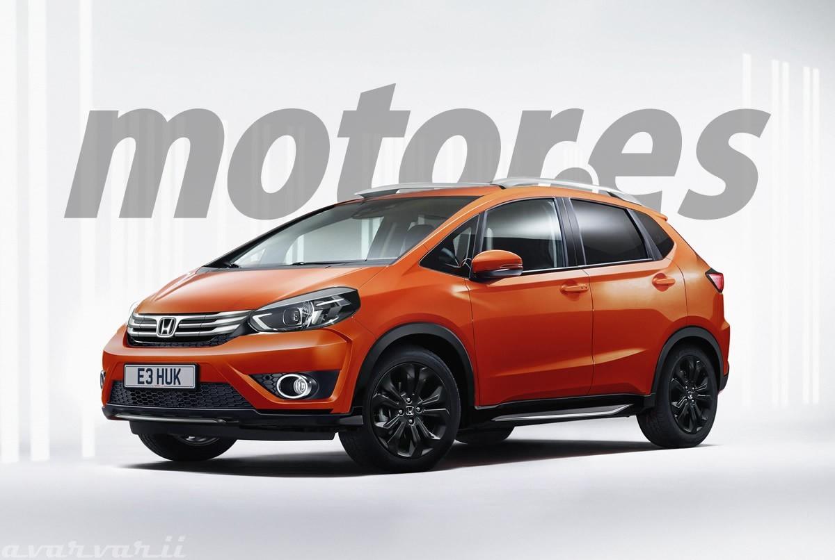 Honda Jazz Crosstar, así será el nuevo rival del Fiat 500L Cross
