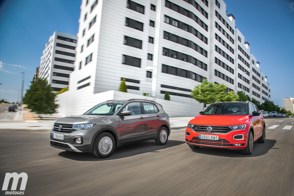 Comparativa VW T-Cross vs VW T-ROC, juntos pero no revueltos (Con vídeo)