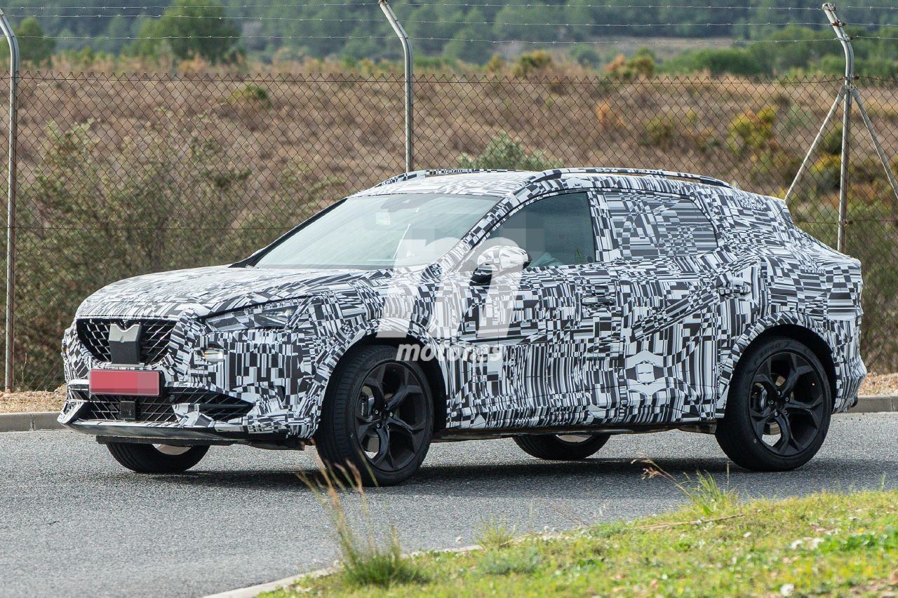 El nuevo CUPRA Formentor 2021 no se esconde y vuelve a posar en fotos espía