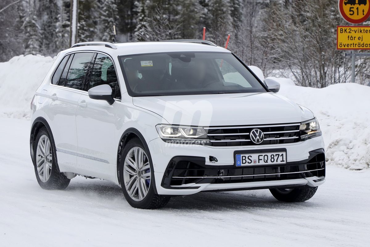 Nuevas imágenes del Volkswagen Tiguan R revelan que el proyecto sigue vivo