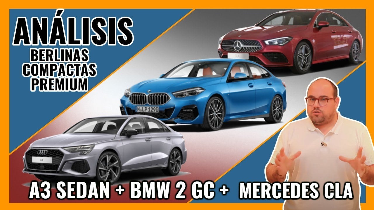 Audi A3 Sedan vs BMW Serie 2 Gran Coupé vs Mercedes CLA, el tridente de ...