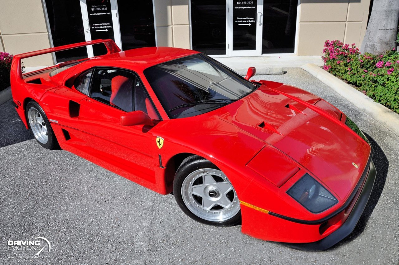 ¡Increíble! Aparece la venta un Ferrari F40 a estrenar