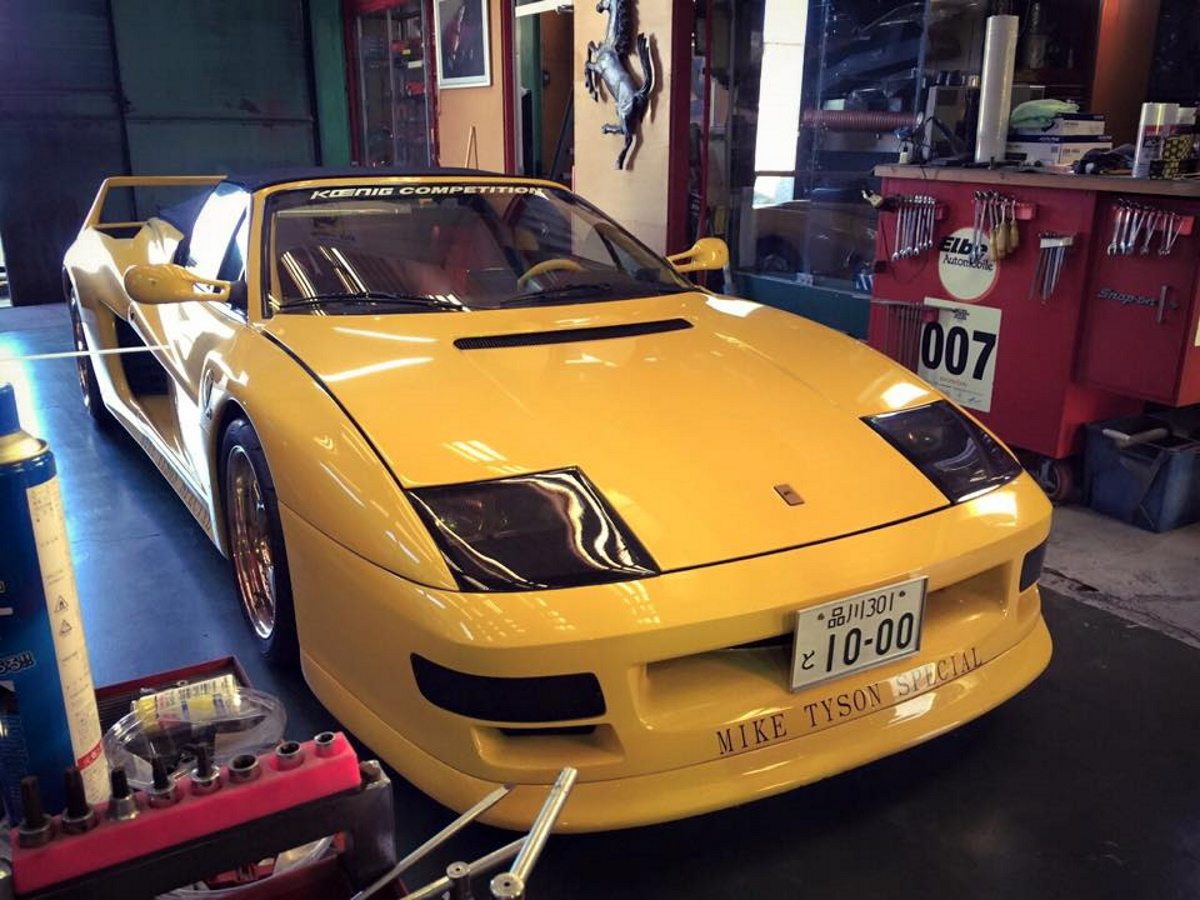 El brutal Ferrari Testarossa Koenig Competition Evolution Cabrio de ...