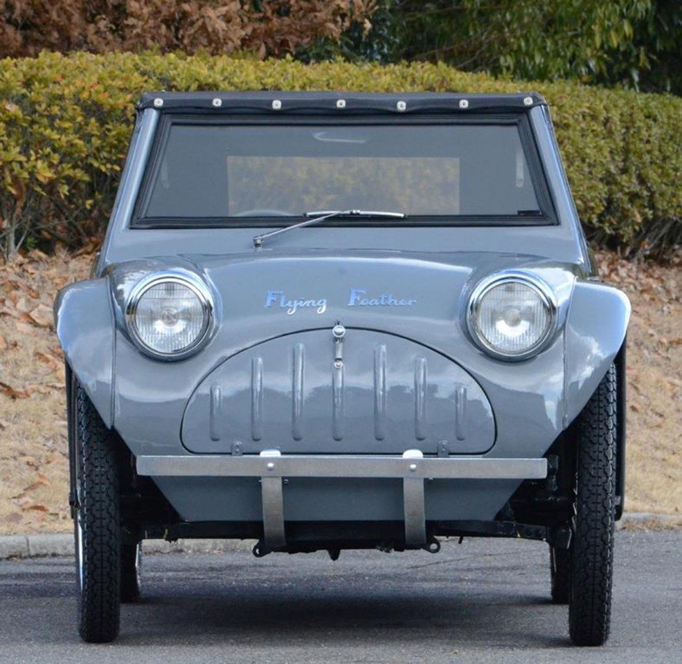 Suminoe Flying Feather, el “coche del pueblo” japonés con ruedas de ...