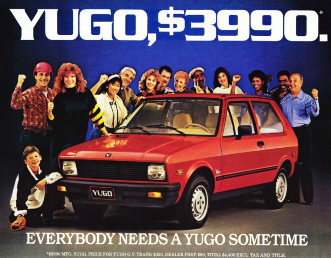 Este Yugo tiene 900 CV y tracción total gracias a dos motores V8, y lo ...