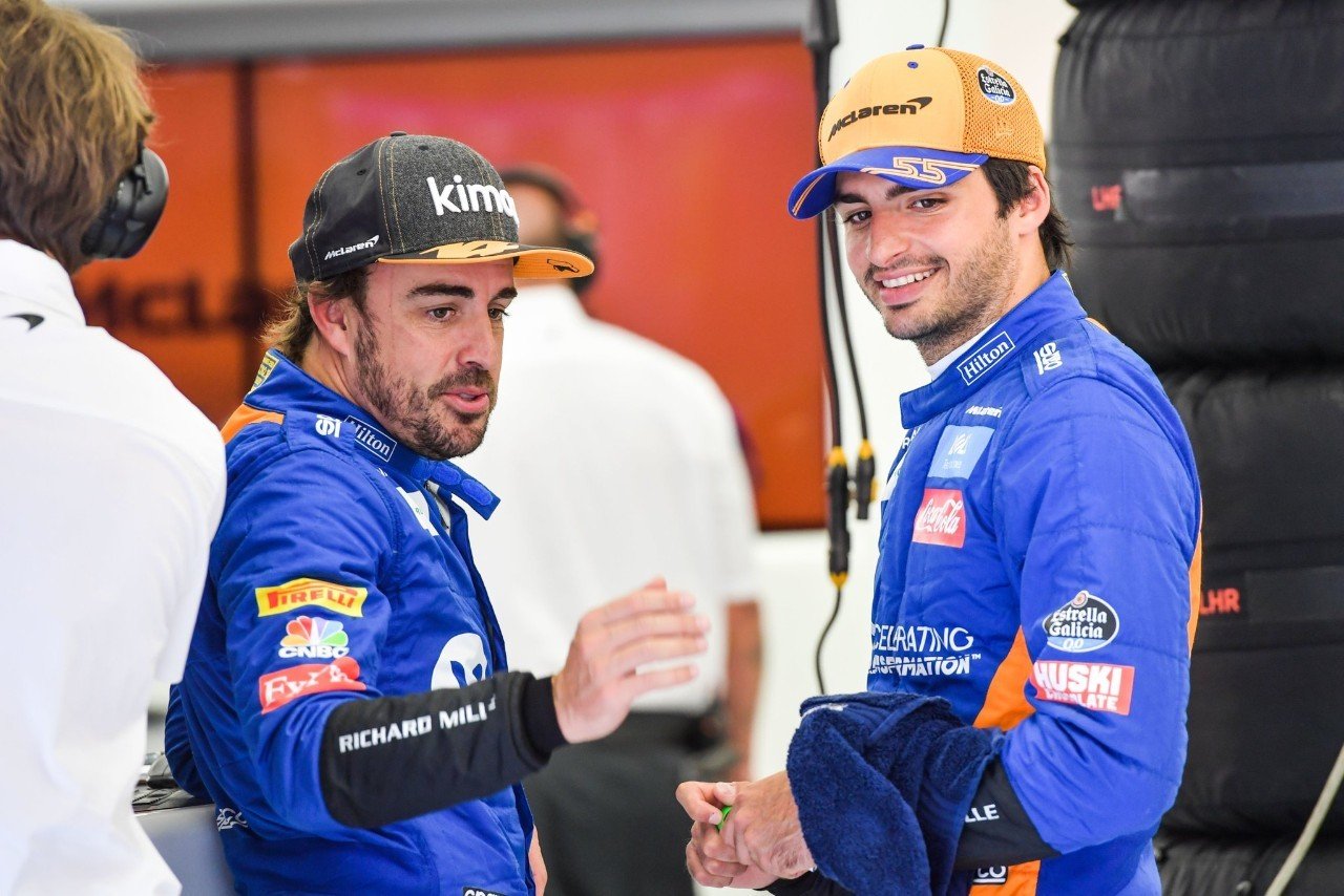 Sainz quiere compartir parrilla con Alonso: «Nos vamos a divertir»