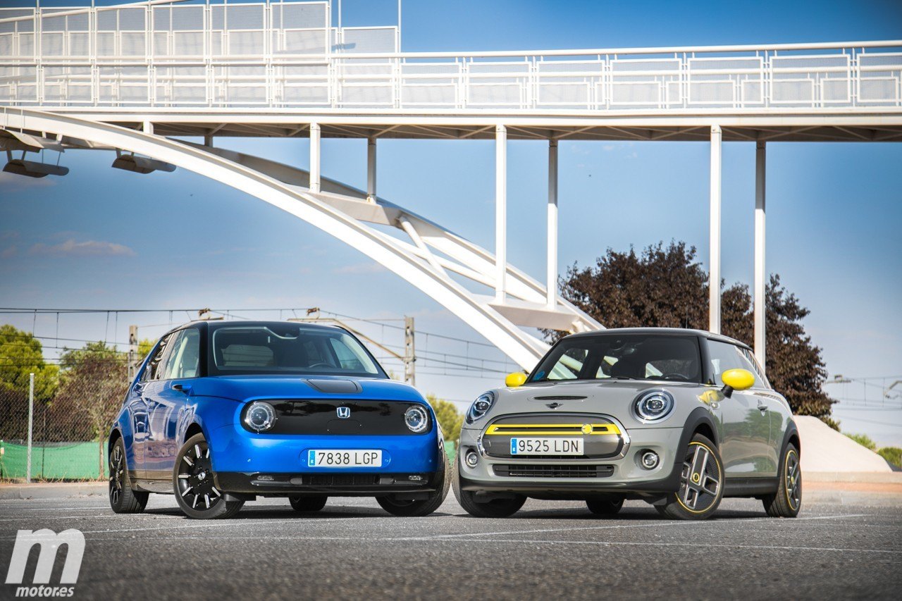 Comparativa Honda e vs MINI Cooper SE, los quiero, no los quiero (Con ...