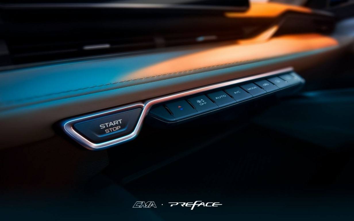 Geely descubre el interior del nuevo Preface, vanguardismo en estado ...