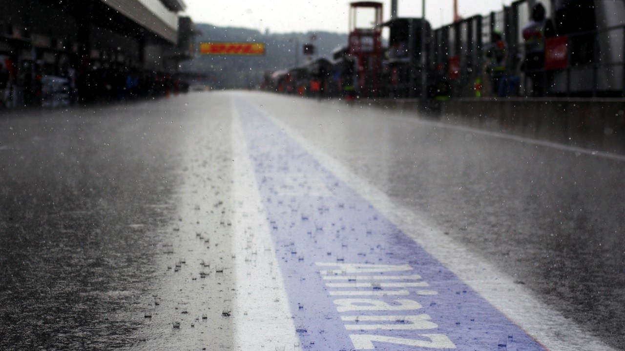 Previsión de lluvia para el GP de Bélgica de F1 en Spa-Francorchamps