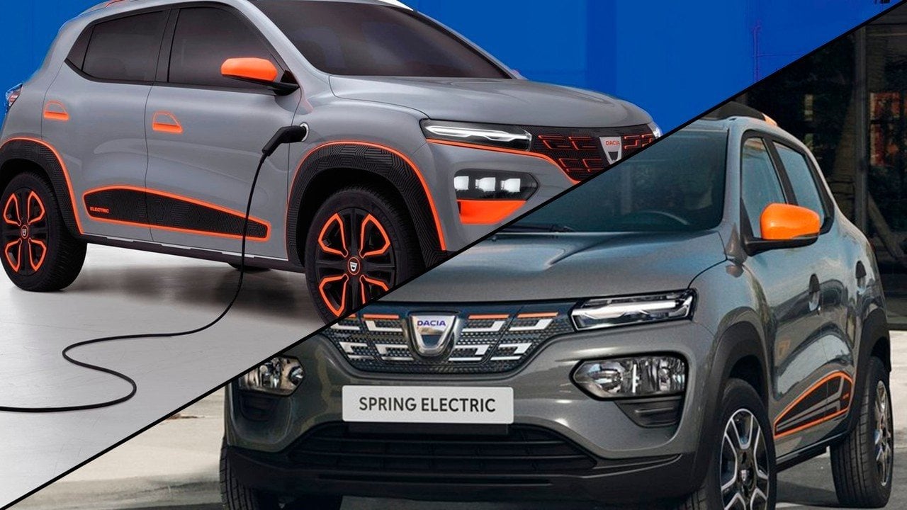 Dacia Spring, así ha sido la evolución del concept car al coche ...