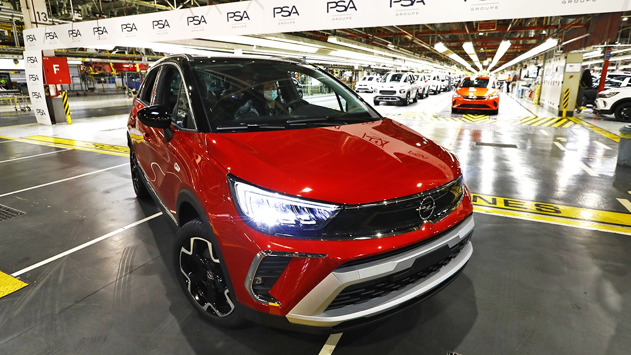El nuevo Opel Crossland 2021 ya está siendo producido en España