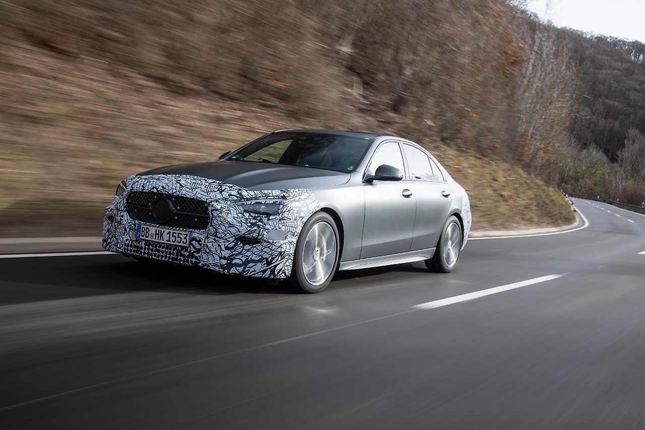 El Mercedes Clase C 2021 contará con dirección activa en las ruedas ...