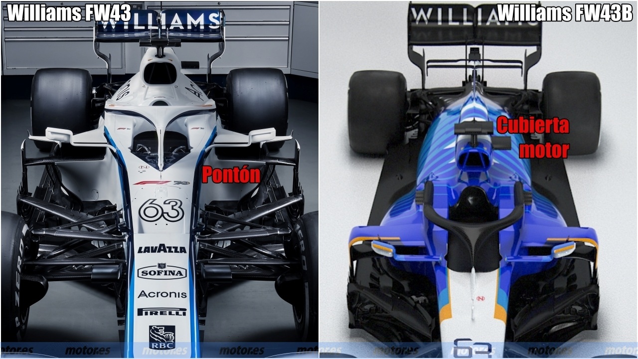 Técnica F1 - Análisis técnico del Williams FW43B: evolución ...