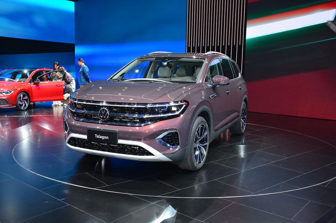 Presentado en China el Volkswagen Talagon, el SUV de mayor tamaño de la ...