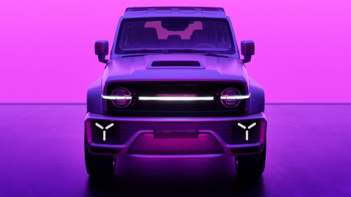 Cyber Tank 300: el SUV chino imita al Mercedes Clase G en el Salón de ...
