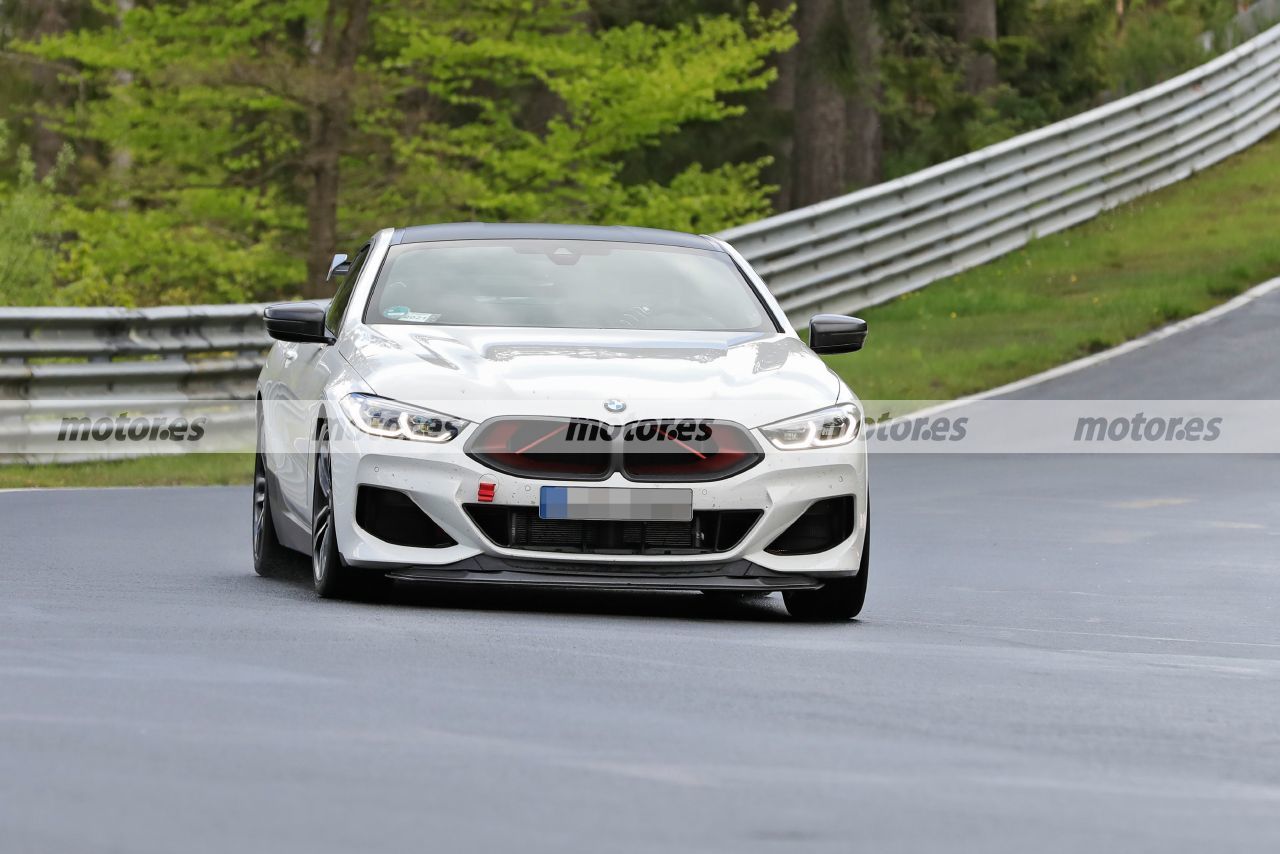 El futuro BMW M8 CSL 2022, cazado en su configuración definitiva en ...