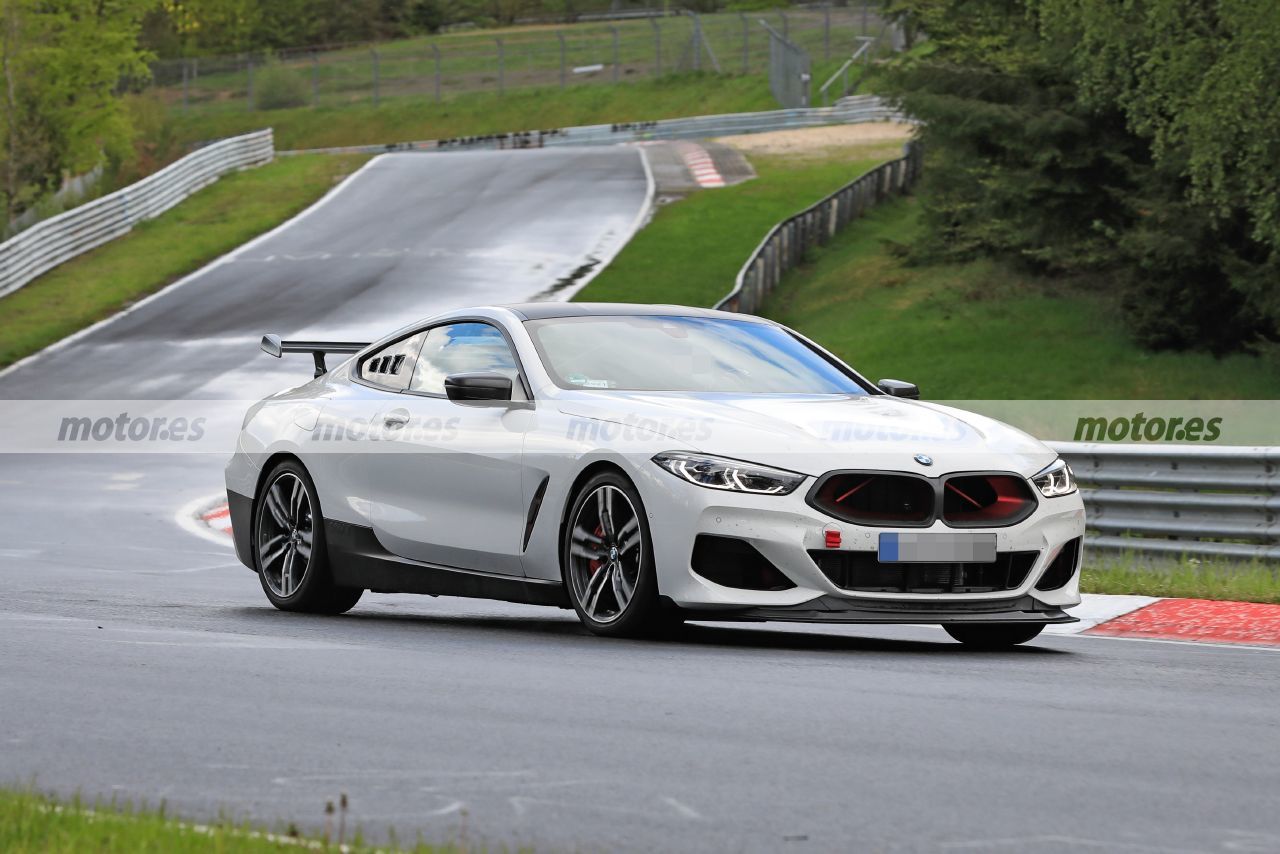 El futuro BMW M8 CSL 2022, cazado en su configuración definitiva en ...