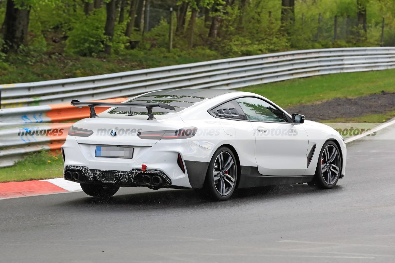 El futuro BMW M8 CSL 2022, cazado en su configuración definitiva en ...