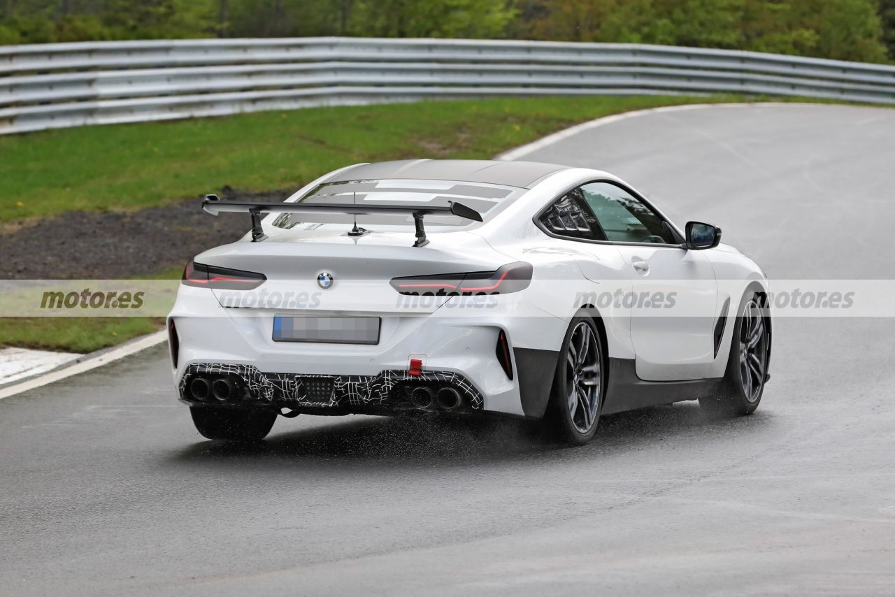 El futuro BMW M8 CSL 2022, cazado en su configuración definitiva en ...