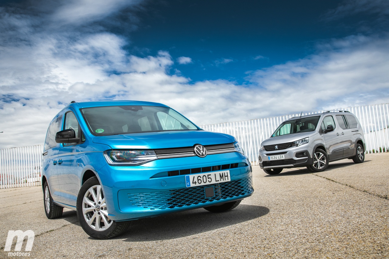 Comparativa Peugeot Rifter vs Volkswagen Caddy, diferencias insalvables ...