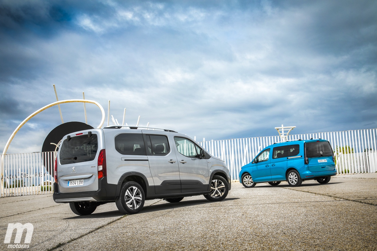 Comparativa Peugeot Rifter vs Volkswagen Caddy, diferencias insalvables ...