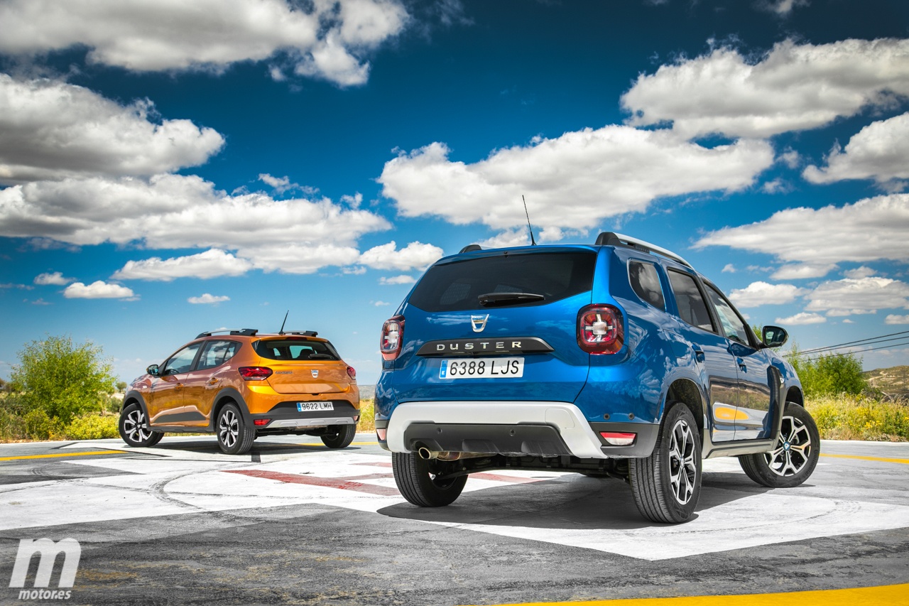 Prueba comparativa Dacia Duster vs Dacia Sandero Stepway (con vídeo)