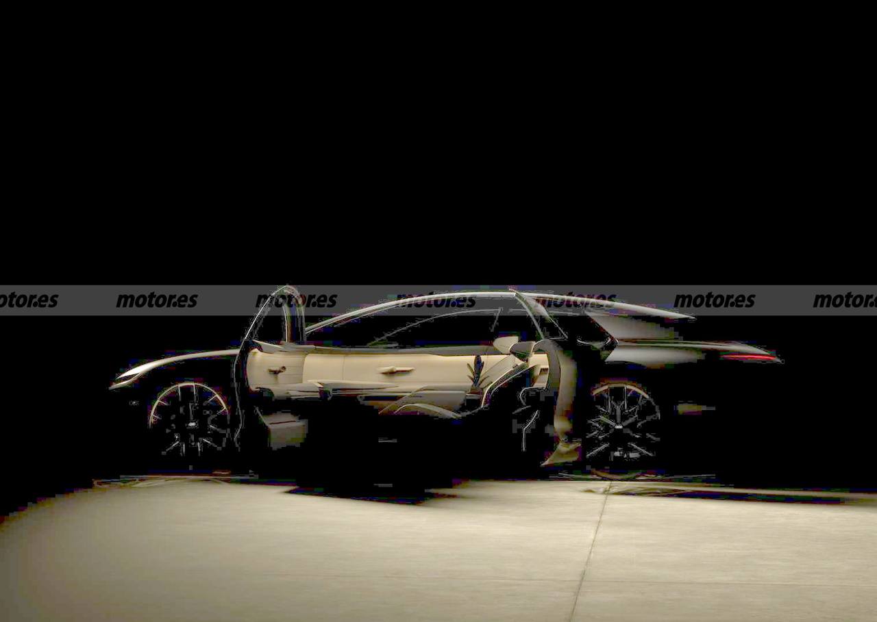 Primeras imágenes del Audi Grand Sphere: el sedán de lujo eléctrico del ...