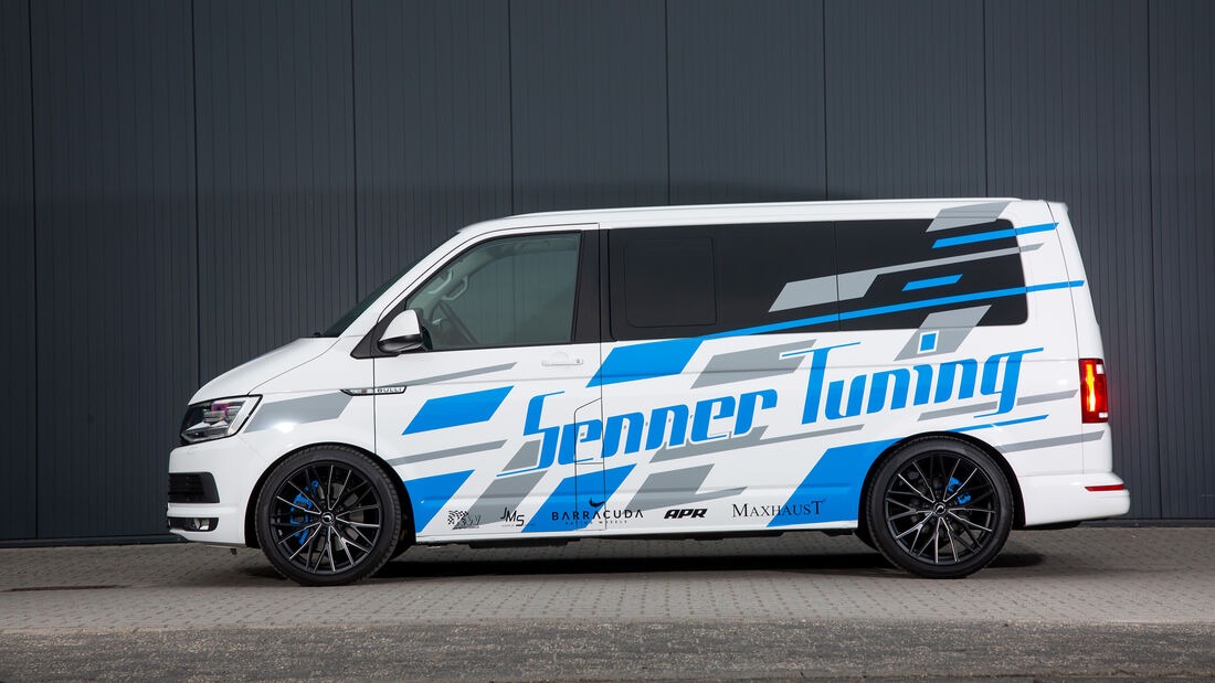 Senner Tuning confiere más deportividad al Volkswagen Multivan T6.1