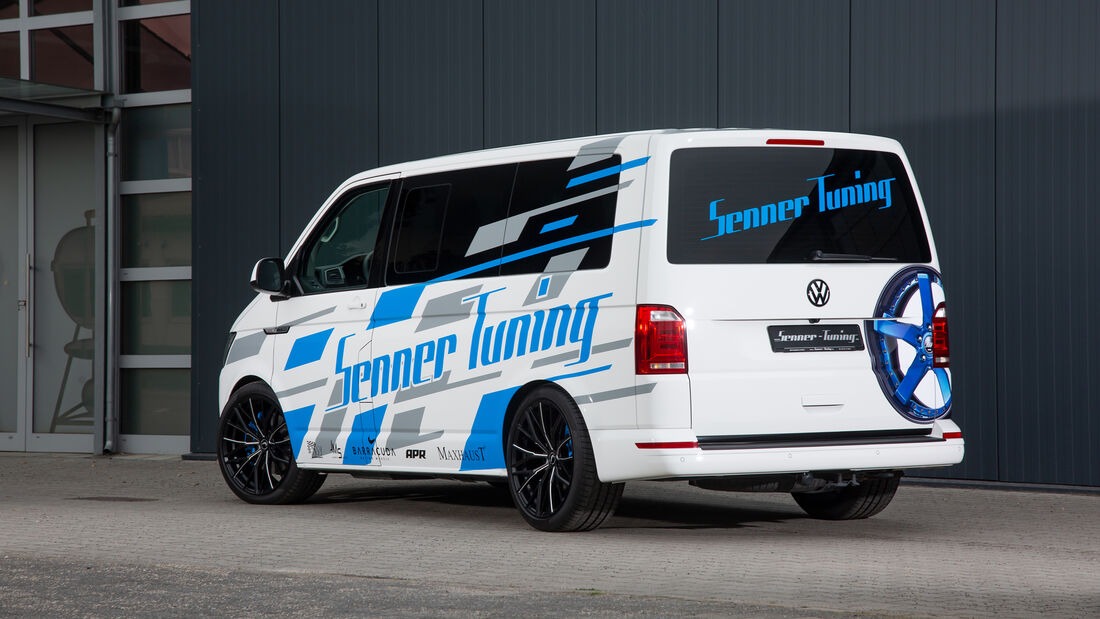 Senner Tuning confiere más deportividad al Volkswagen Multivan T6.1