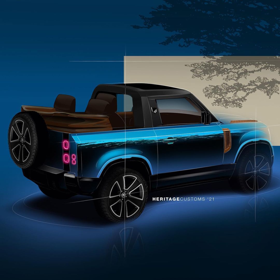 El Land Rover Defender Cabrio será realidad en el Heritage Customs ...