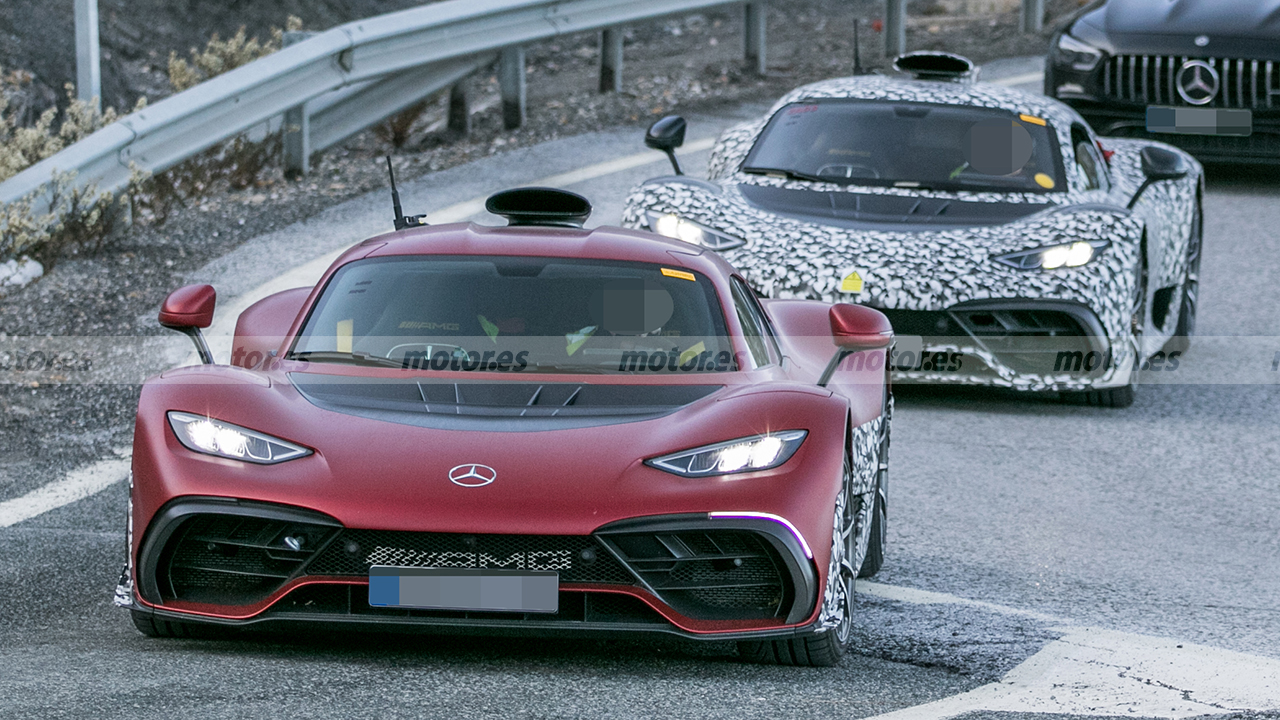 El esperado Mercedes-AMG ONE se deja ver con un llamativo camuflaje