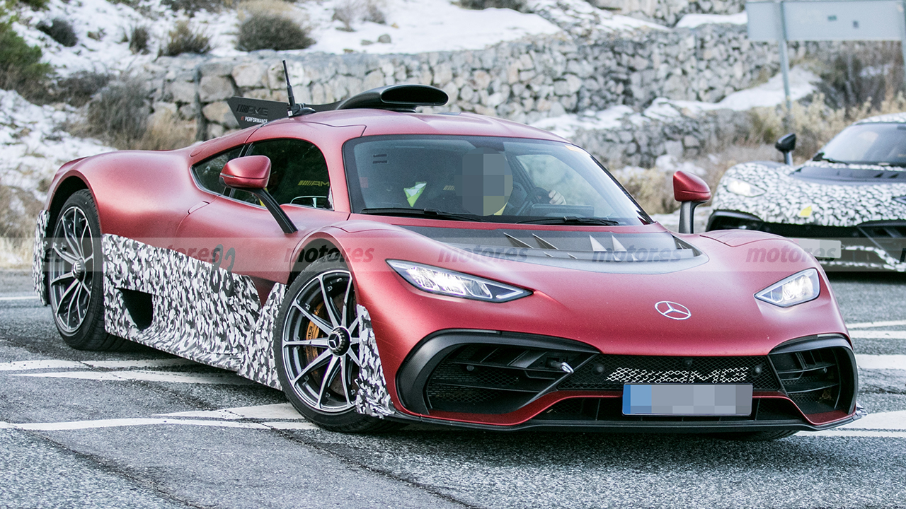 El esperado Mercedes-AMG ONE se deja ver con un llamativo camuflaje