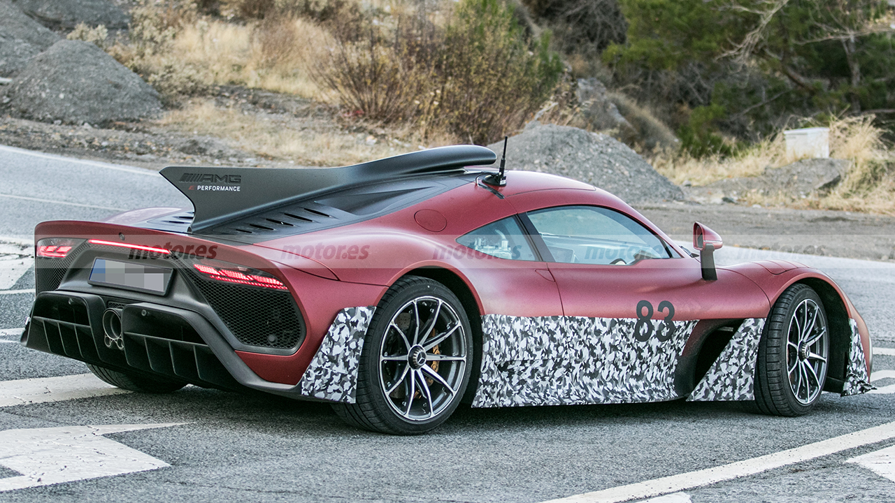 El esperado Mercedes-AMG ONE se deja ver con un llamativo camuflaje