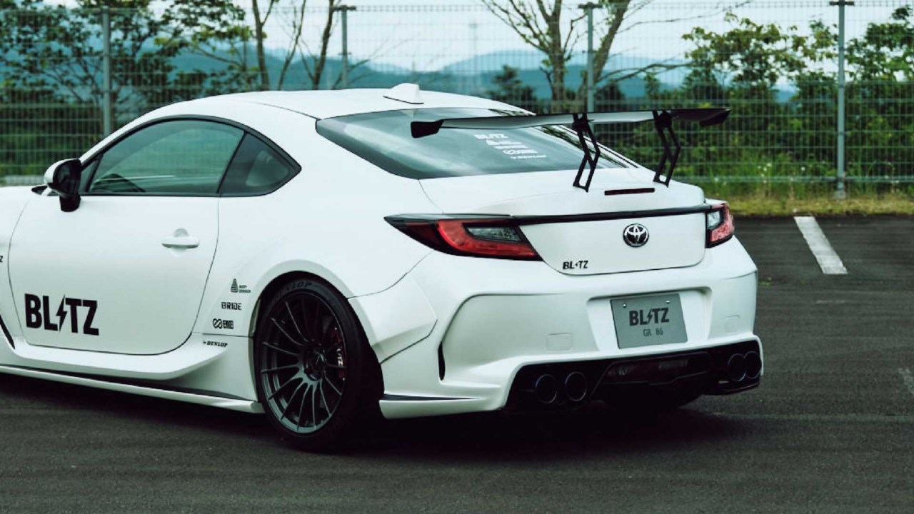 Blitz retoca el nuevo Toyota GR86 apostando por un extra más radical