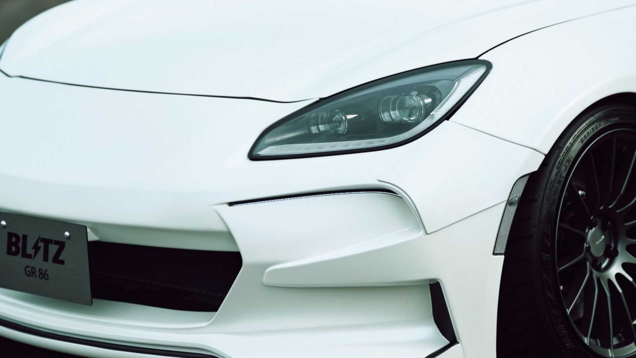 Blitz retoca el nuevo Toyota GR86 apostando por un extra más radical