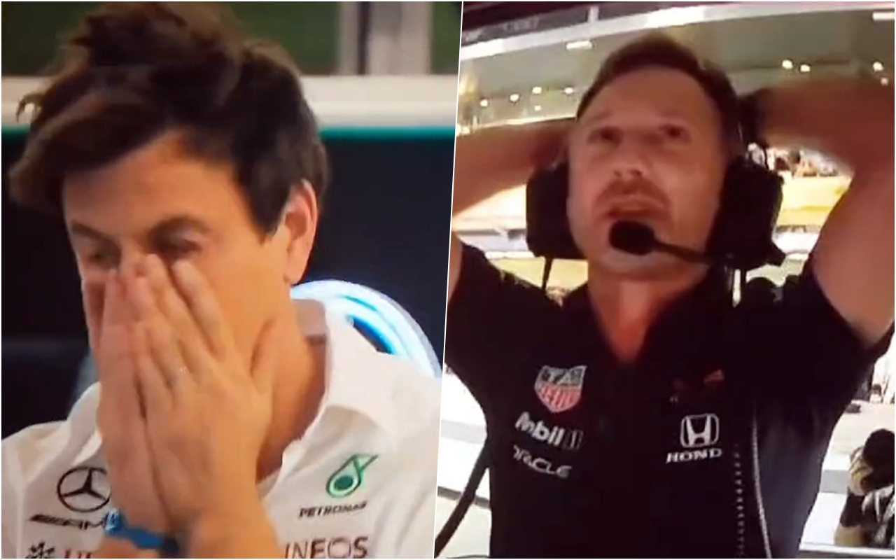 Vídeo: Wolff y Horner, al borde del colapso en la última vuelta en Yas ...
