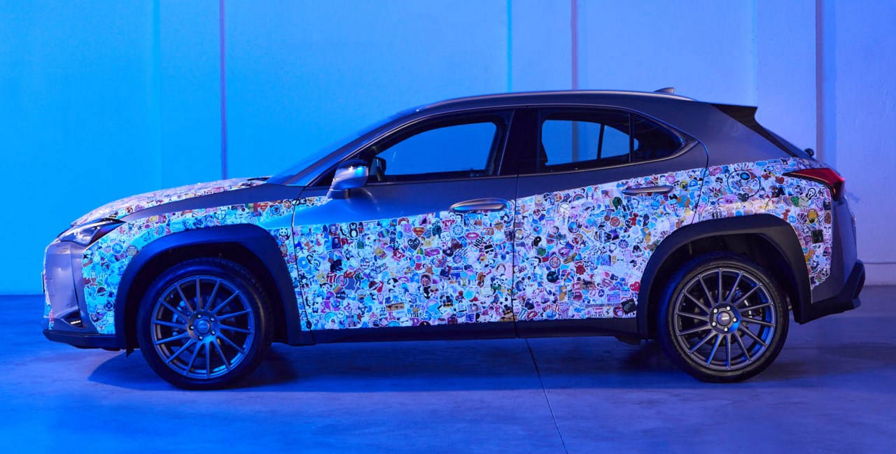 Lexus UX Sticker Bomb, la máxima expresión de la creatividad y ...