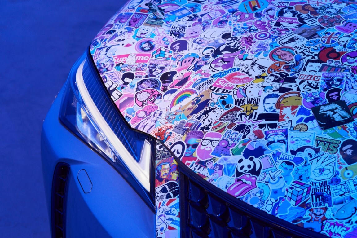 Lexus UX Sticker Bomb, la máxima expresión de la creatividad y ...